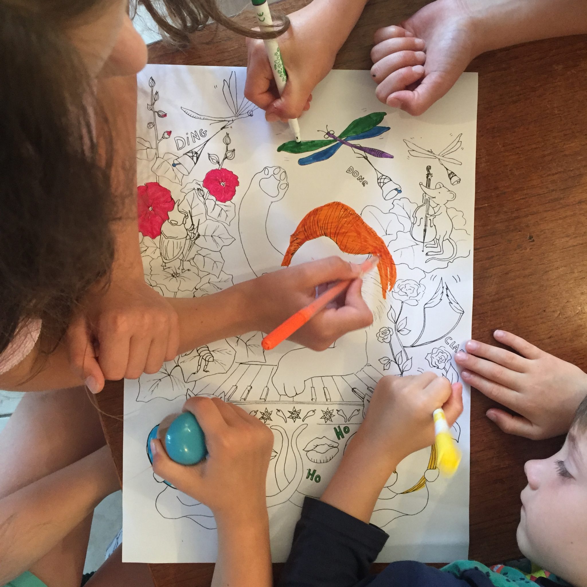 Les coloriages de Coline – Agnès Demaegdt